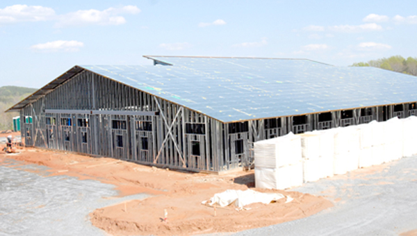 Steel framework gives shape to DSS building | The Tryon Daily Bulletin