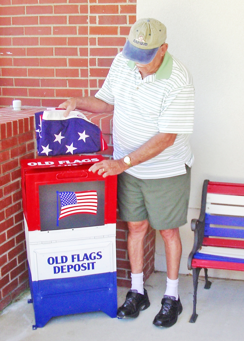 House of Flags Museum installs flag drop box | The Tryon Daily Bulletin