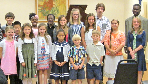 Young piano students play the music they love - The Tryon Daily ...