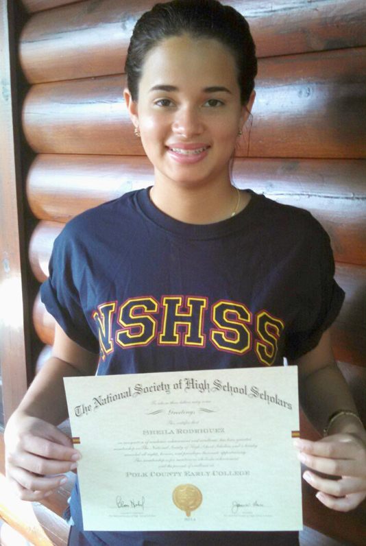 Local Student Sheila Rodriguez receives national honor | The Tryon ...