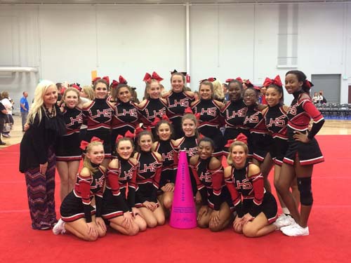 Cardinals cheerleaders take first place - The Tryon Daily Bulletin ...