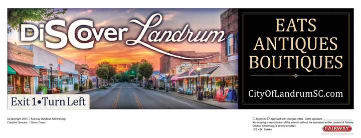 Landrum Council approves updated billboard designs | The Tryon Daily ...