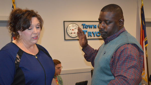 Tryon Town Council swears in new mayor/council - The Tryon Daily ...