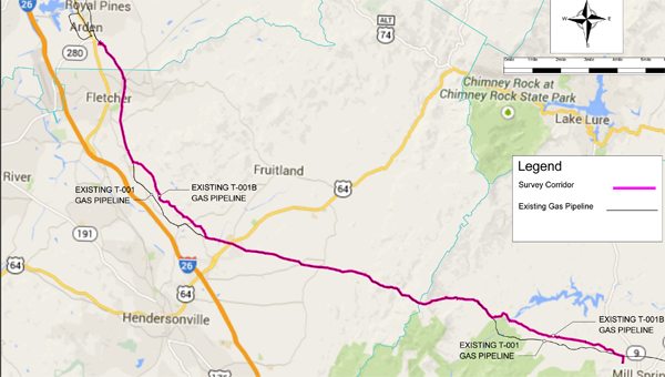 PSNC Energy constructing new gas line in Polk County | The Tryon Daily ...