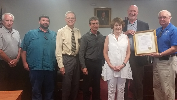 Polk recognizes former St. Luke’s CEO Ken Shull - The Tryon Daily ...