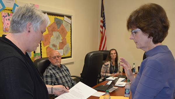 Polk County Board of Education swears in Covil, Allen and Corley | The ...