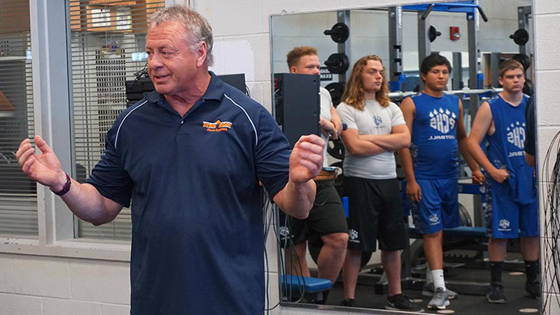 Time for an upgrade: Polk Central grad helps update PCHS weight ...