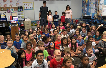 Tryon Elementary students meet WEG competitors this week - The Tryon ...