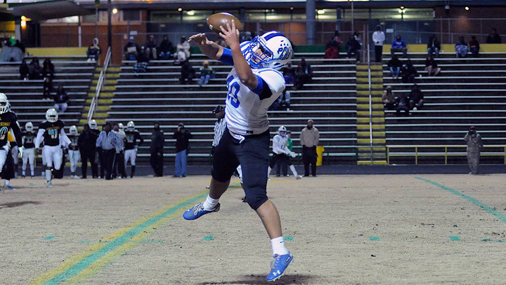 Polk football team’s playoff run continues with upset of North Rowan ...