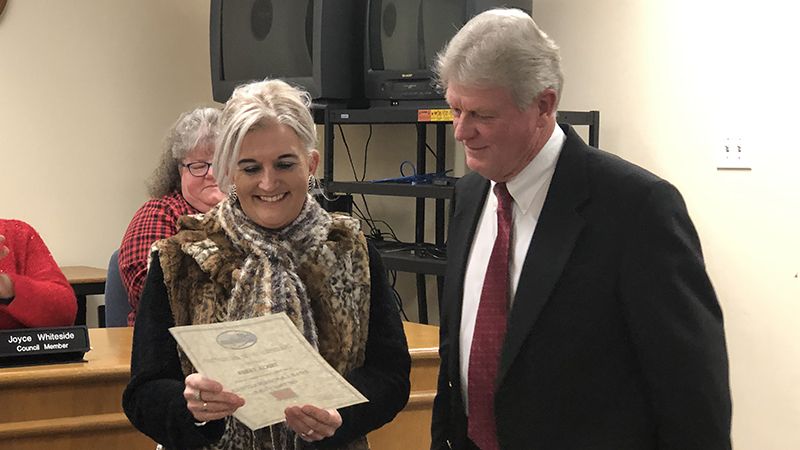 Landrum recognizes citizen of the year | The Tryon Daily Bulletin