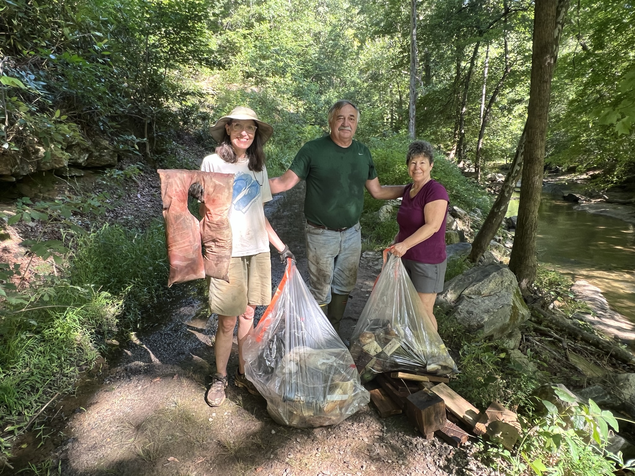 Stream cleaning at Vaughn Creek - The Tryon Daily Bulletin | The Tryon ...