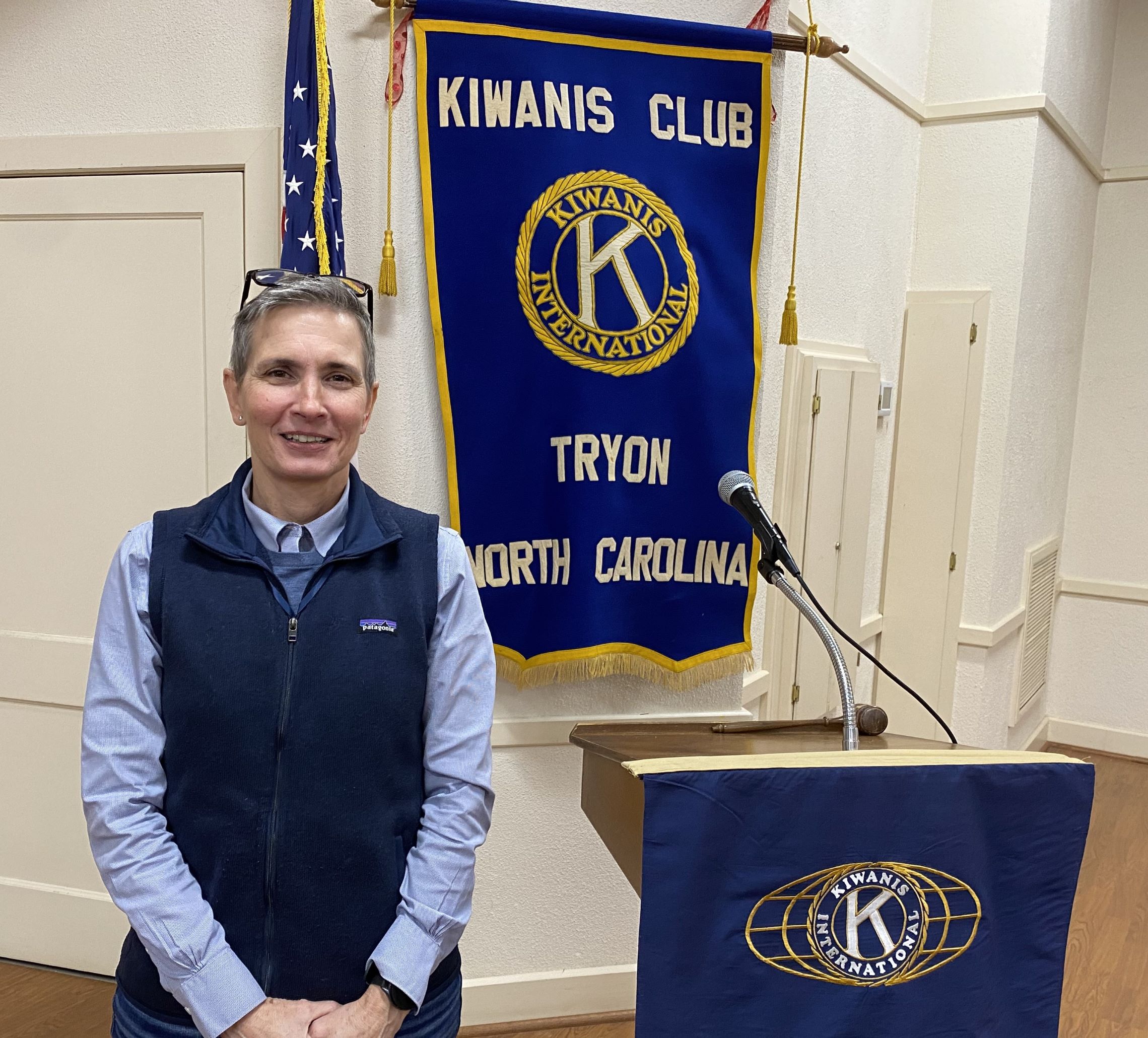 Kim Wilson speaks at Kiwanis Club meeting | The Tryon Daily Bulletin