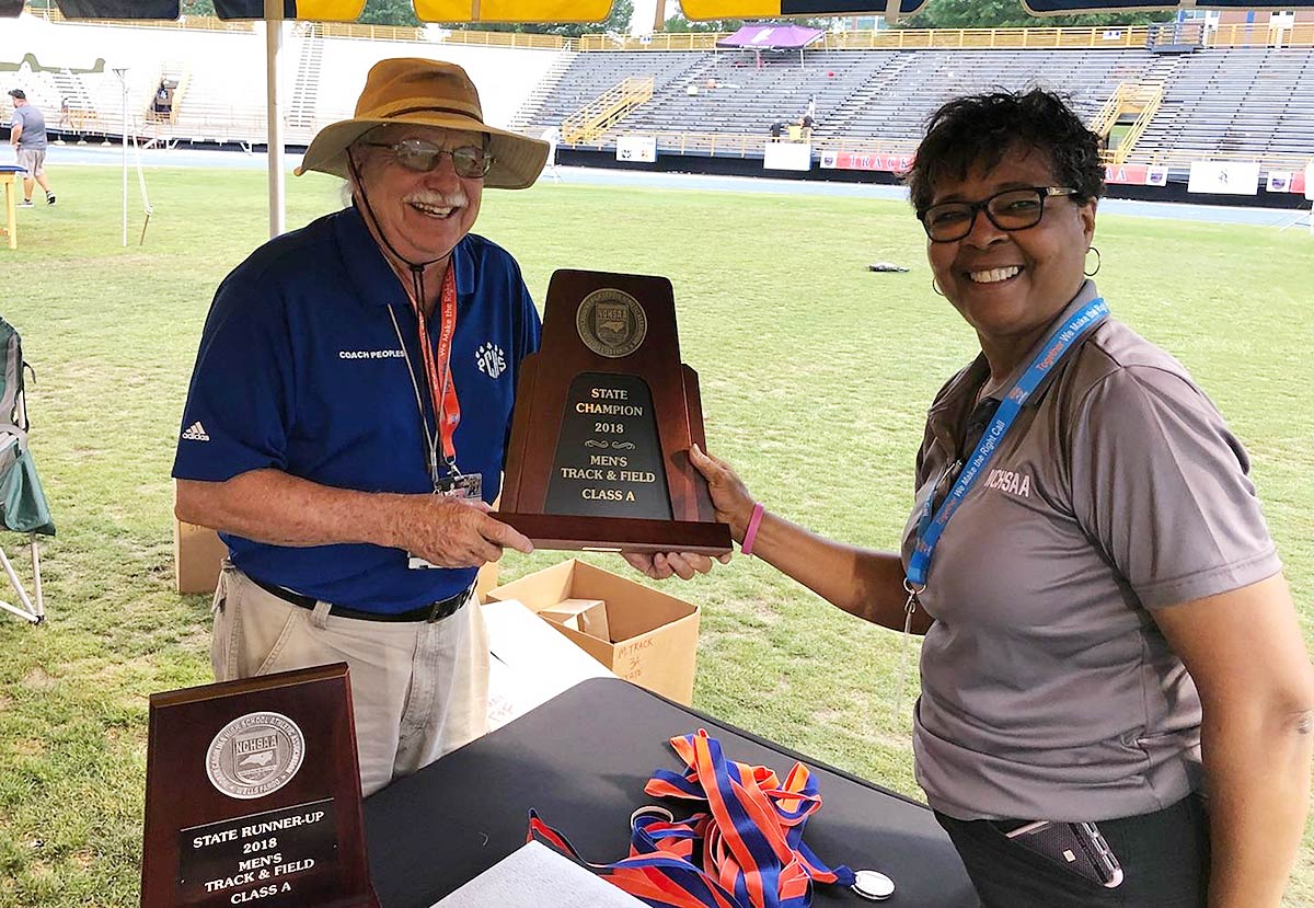 Peoples earns selection to NC Track and Field and Cross Country Hall of ...