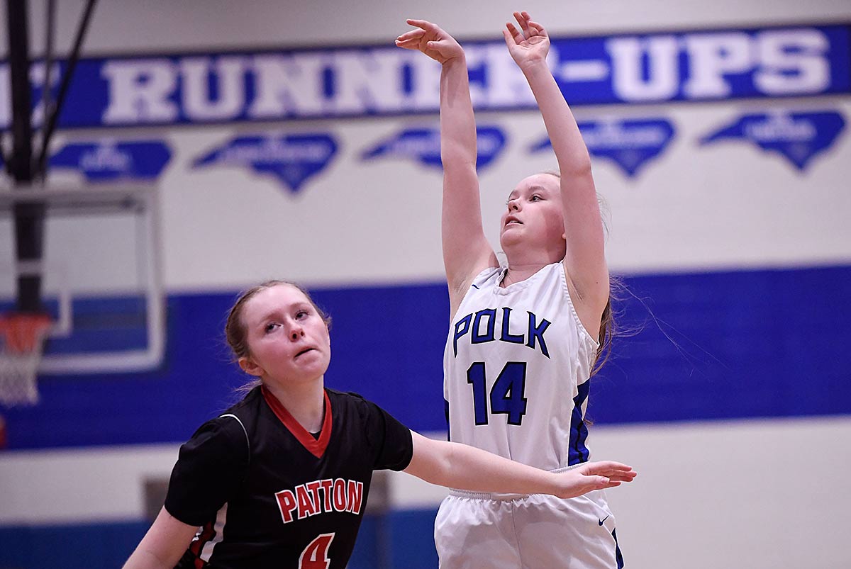 Polk girls subdue Patton in MF7 tournament opener | The Tryon Daily ...