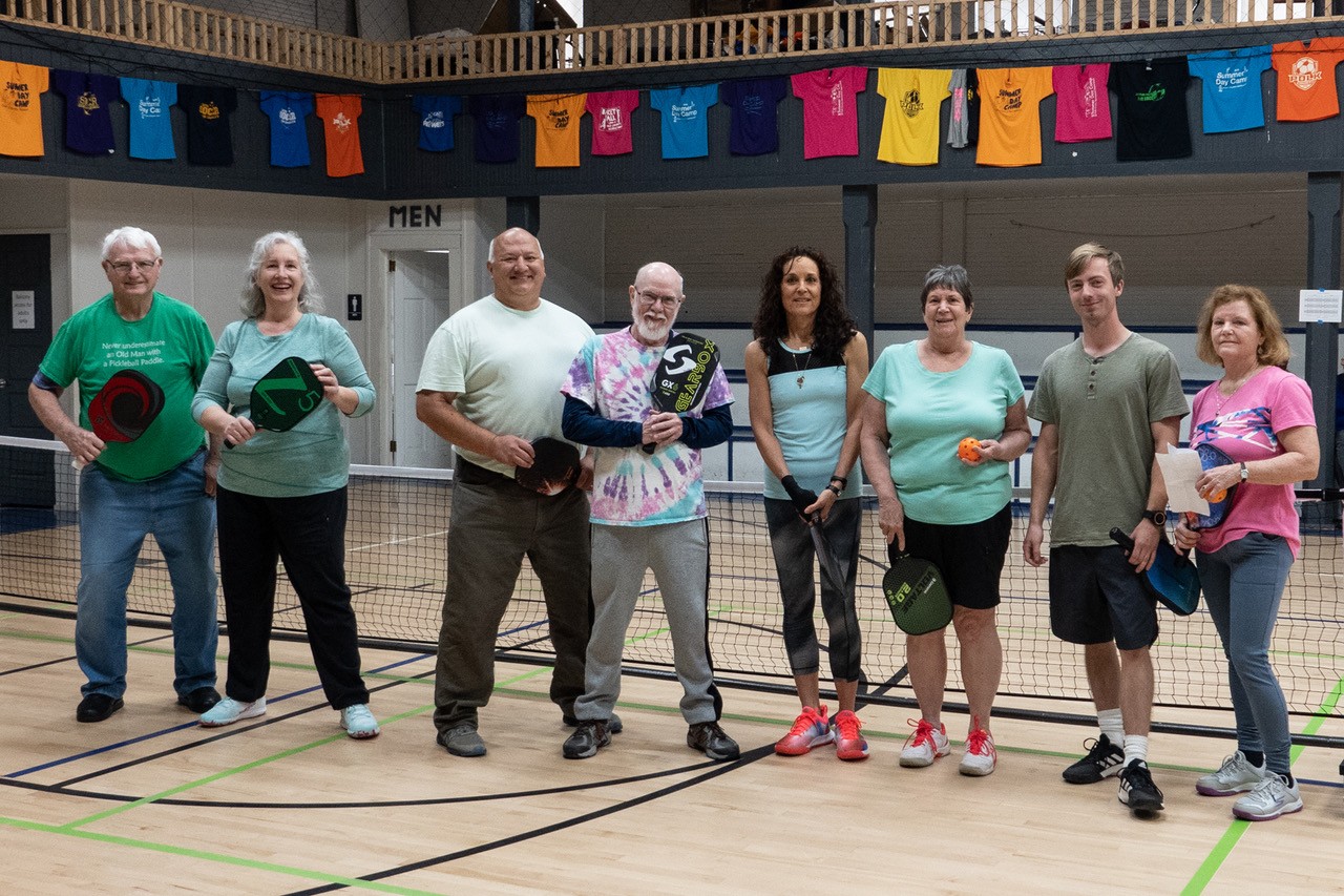 Second Pickleball Dinking tournament held at Stearns Gym - The Tryon ...
