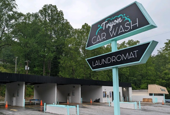 Renovations underway at Tryon Car Wash and Laundromat | The Tryon Daily ...