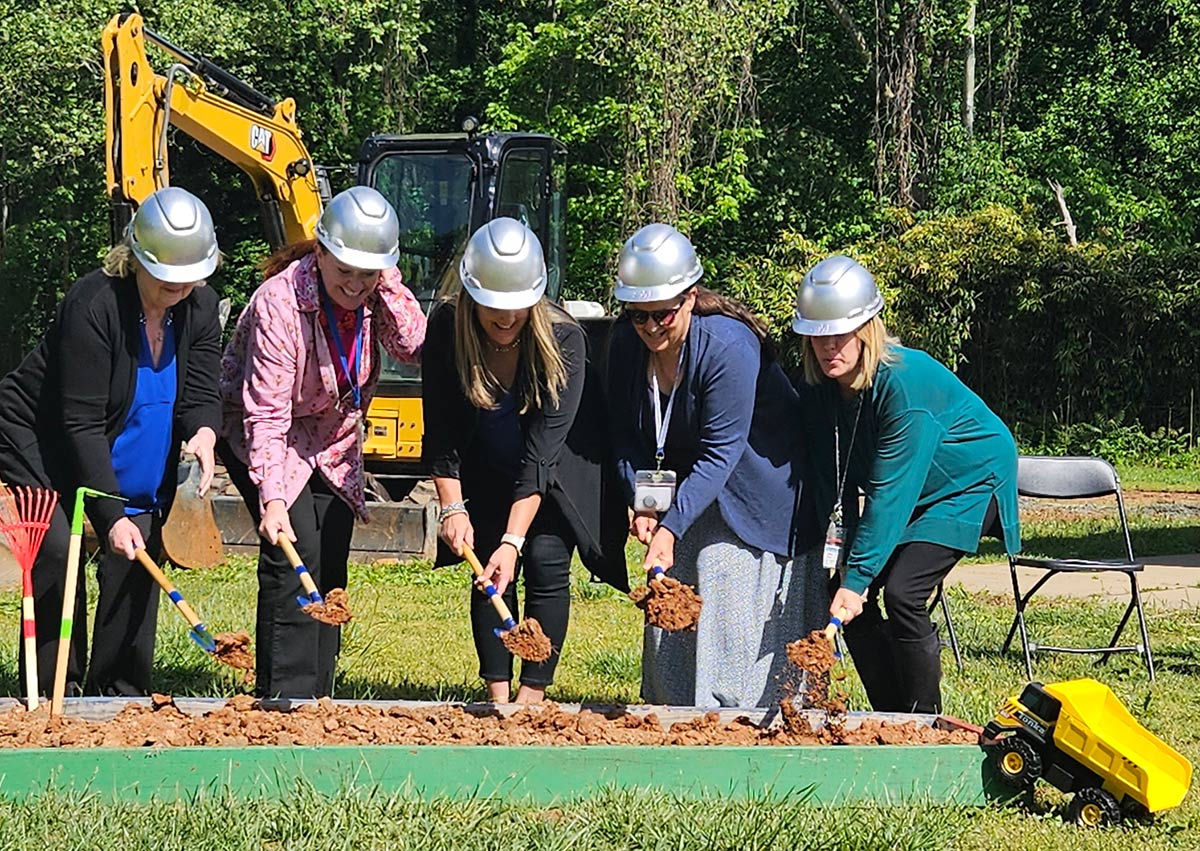 Groundbreaking kicks off work on new preschool building at Tryon ...