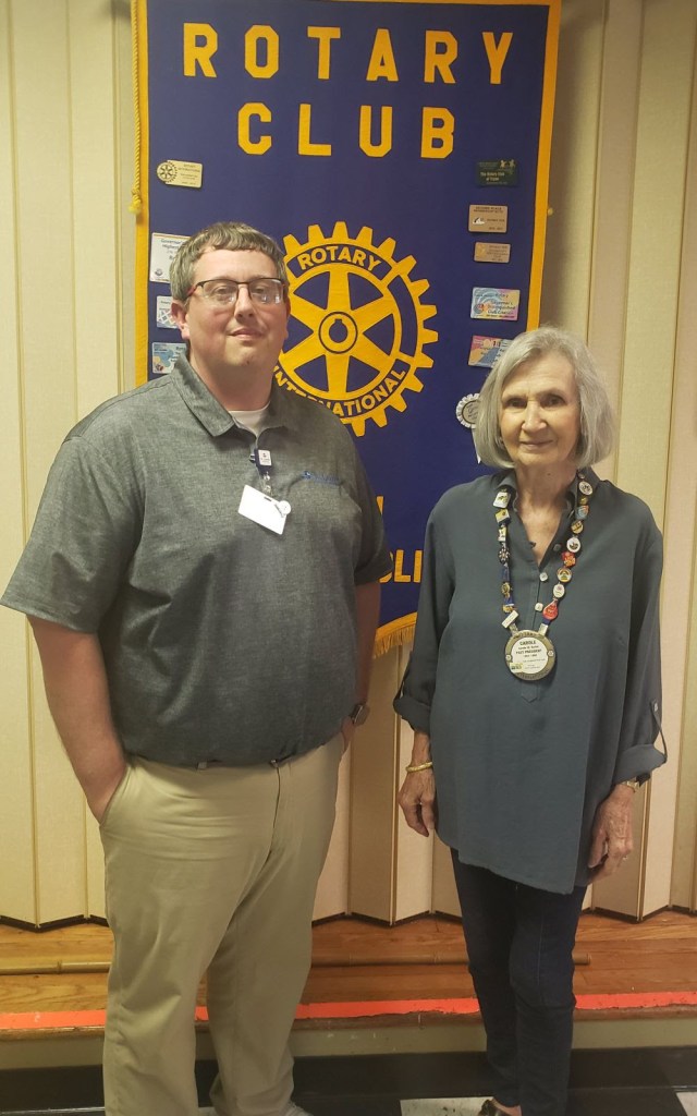 Jason Currin of St. Luke’s Hospital speaks at Rotary - The Tryon Daily ...