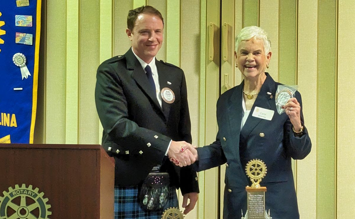 Purtill installed as Rotary President | The Tryon Daily Bulletin