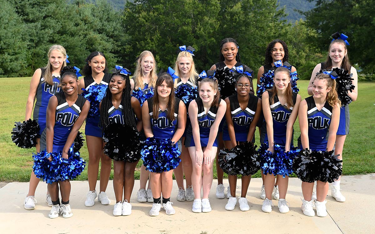 Numbers game: No JV football team forces Polk cheer squads to alter ...
