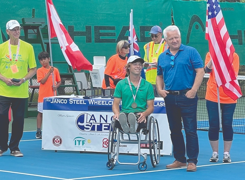 Local tennis player to compete in US Open this week | The Tryon Daily ...