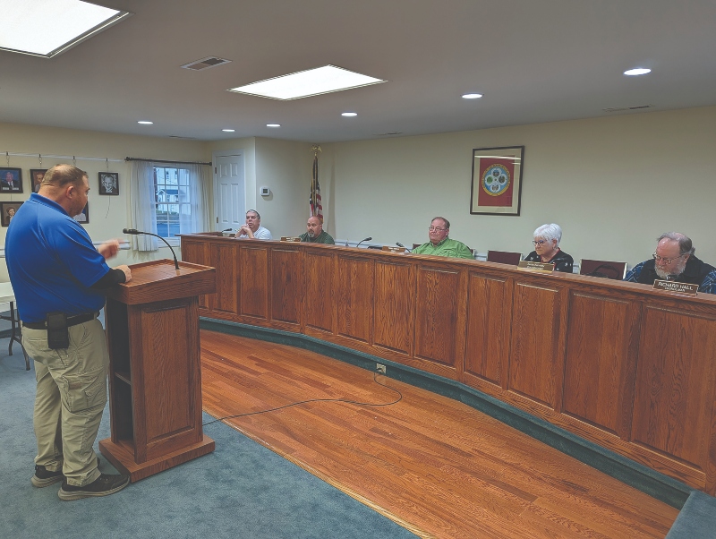 Town of Columbus meets its new fire chief | The Tryon Daily Bulletin