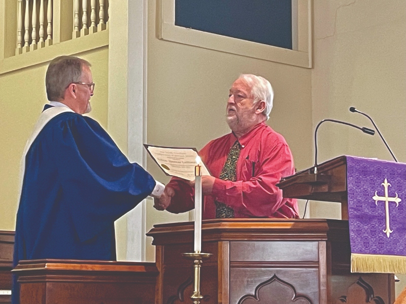 Local historian receives award for book on Tryon Presbyterian Church ...