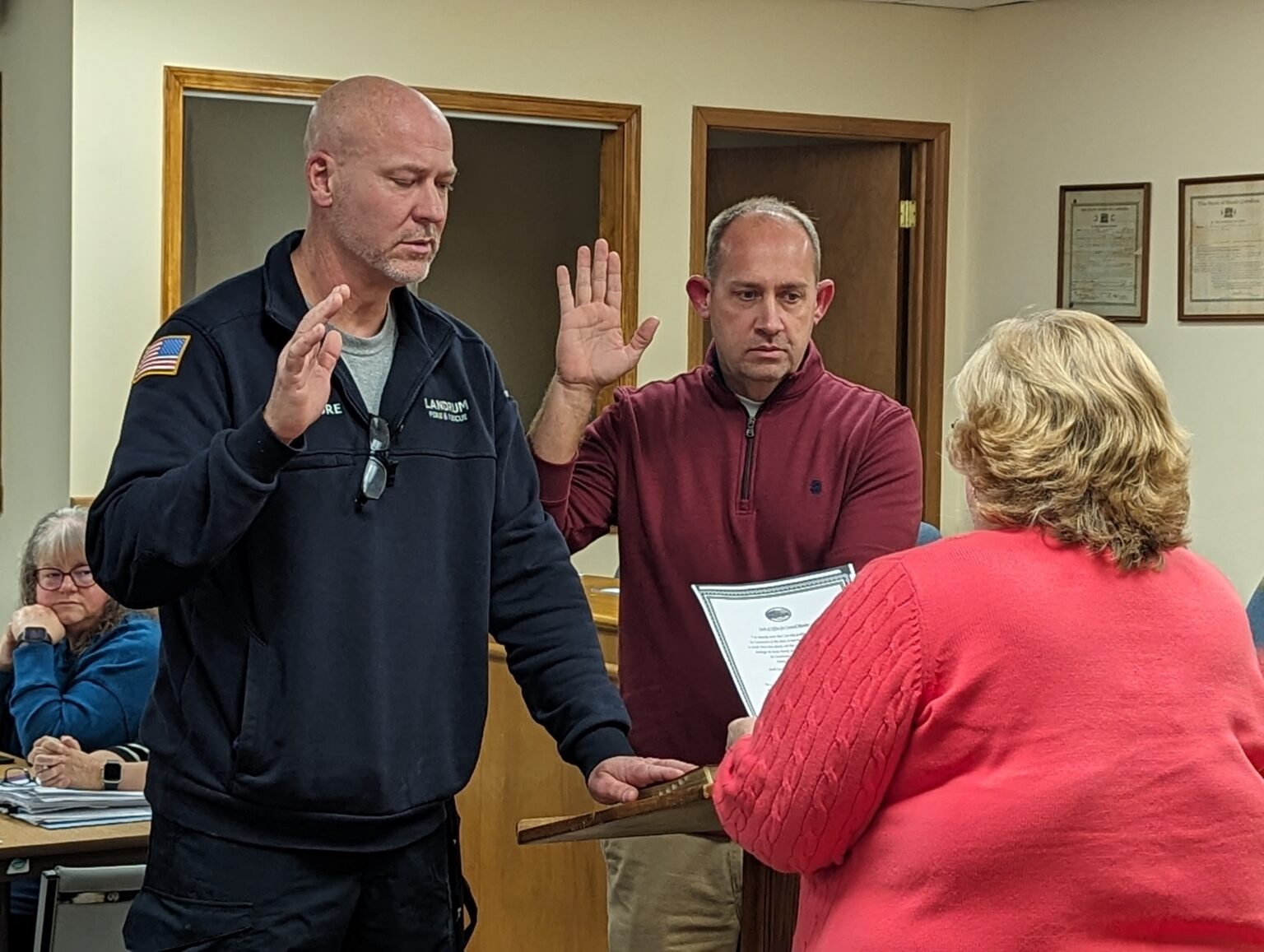 Landrum welcomes new council members and police officers - The Tryon Daily Bulletin | The Tryon ...