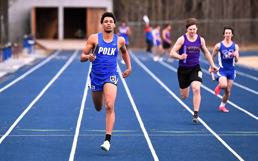 Polk speedsters shine at 1A West Regional track and field meet - The ...