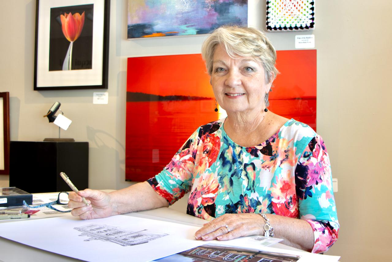 Tryon Painters and Sculpture demonstrate art during Second Saturday ...