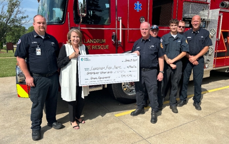 Landrum Fire and Rescue District receives grant for new drone | The Tryon Daily Bulletin