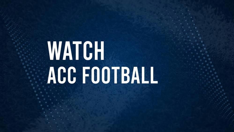 How to Watch ACC Football this Week: TV Schedule and Live Streams | The ...