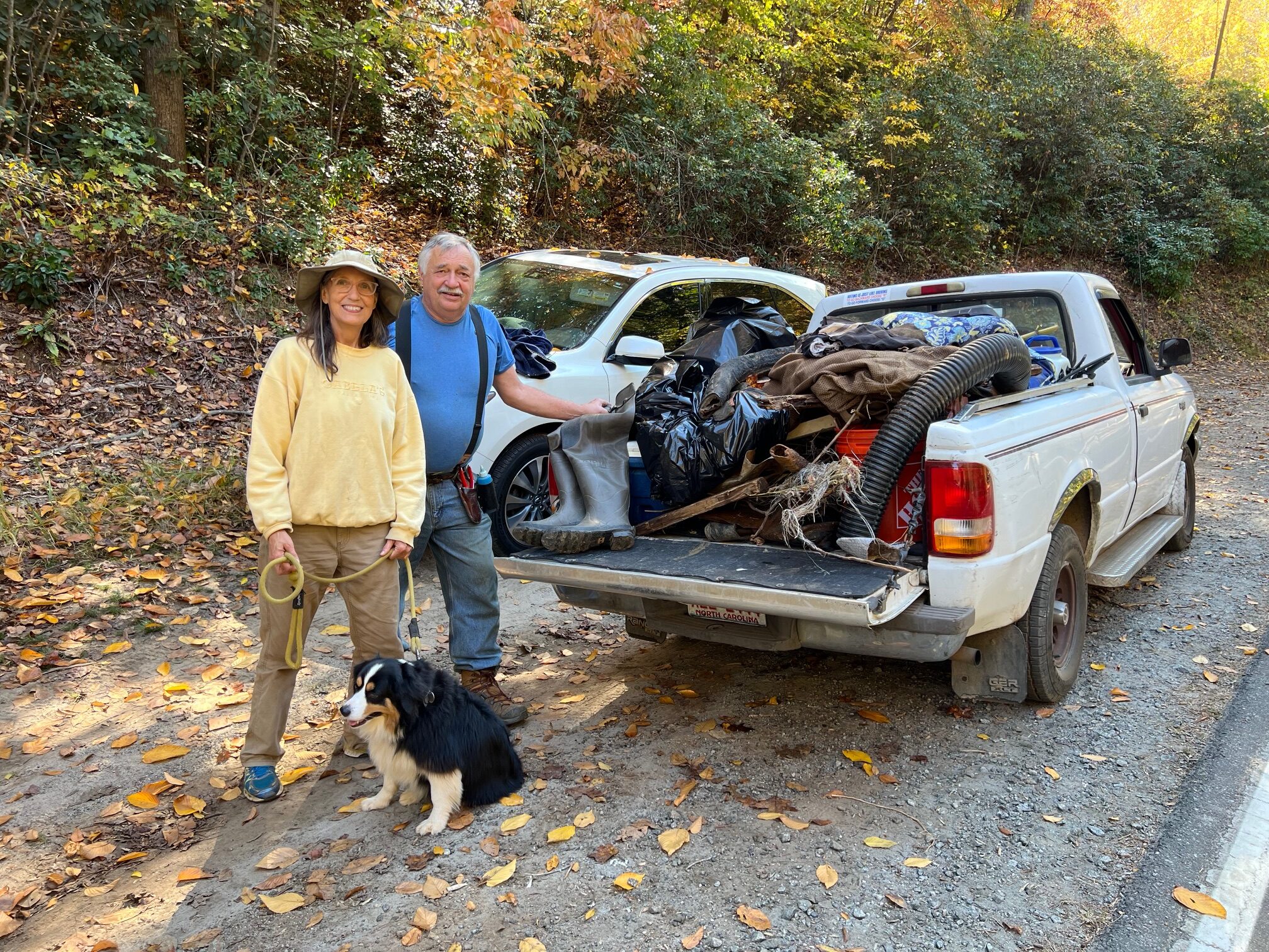 Volunteers work to clean up Vaughn Creek after storm | The Tryon Daily Bulletin