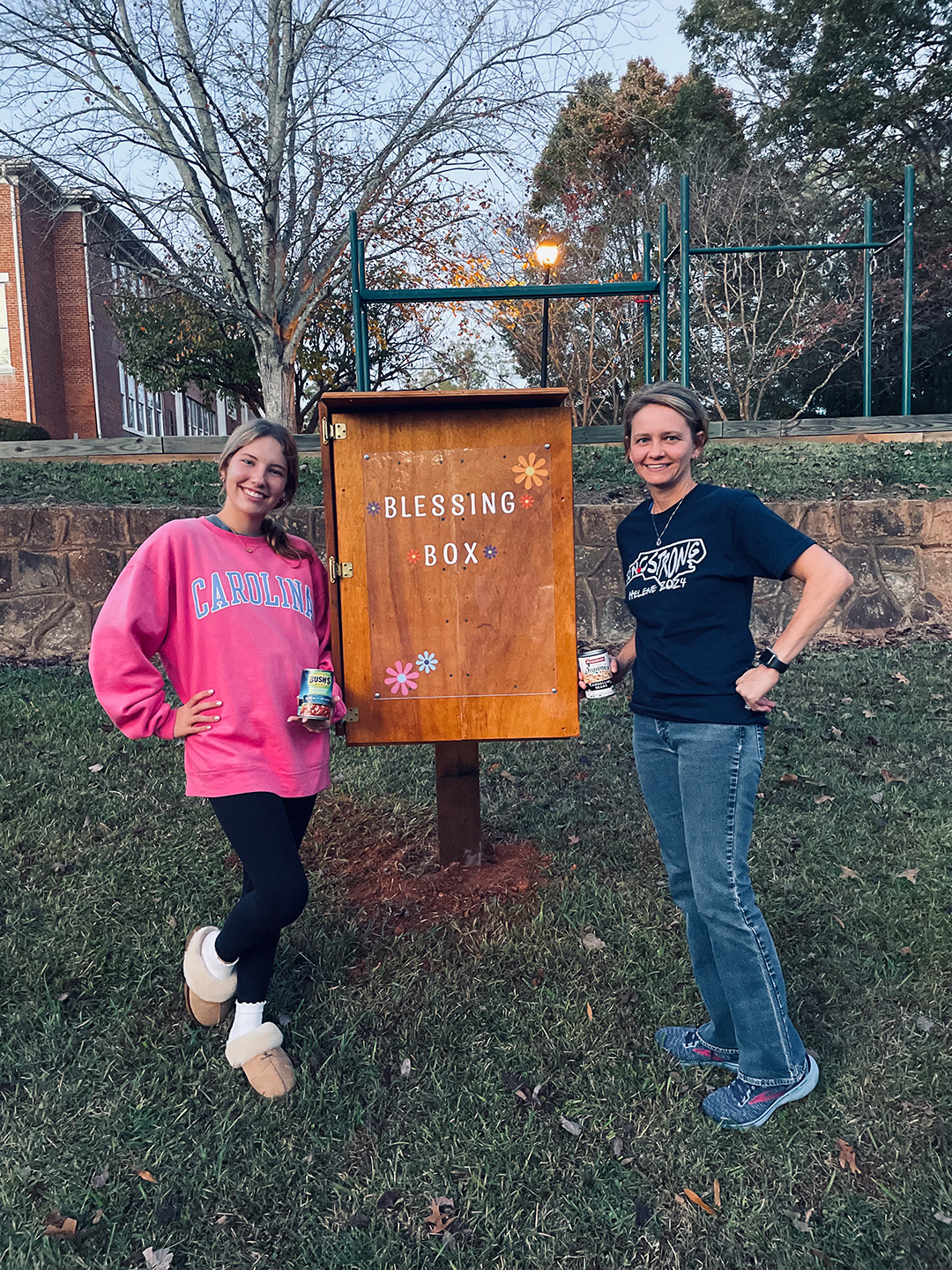 Wolfe family launches Polk Serves with blessing box in Columbus | The ...