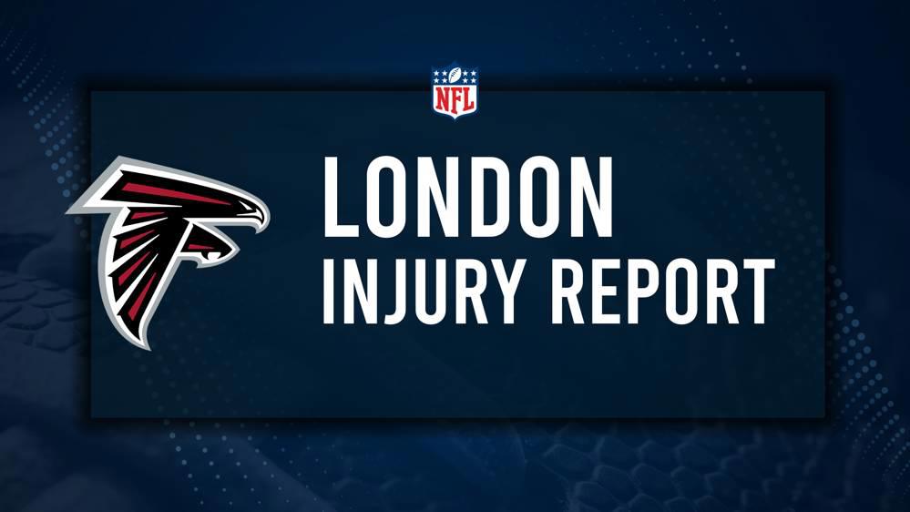 Will Drake London Play in Week 10? NFL Injury Status, News & Updates ...