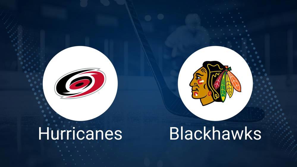 How to Pick the Hurricanes vs. Blackhawks Game with Odds, Spread ...