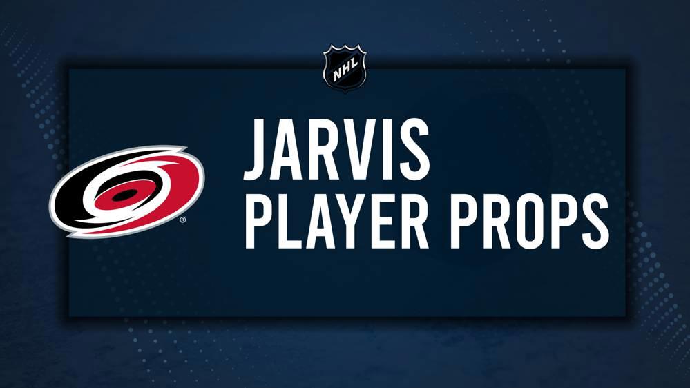 Seth Jarvis Player Prop Bets for the Hurricanes vs. Ducks Game ...